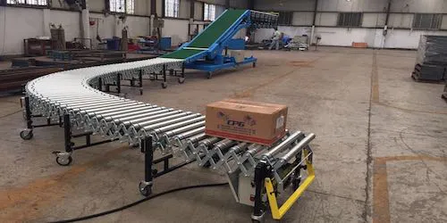 Automatic Roller Conveyor Angled Roller Conveyor Yifan Conveyor