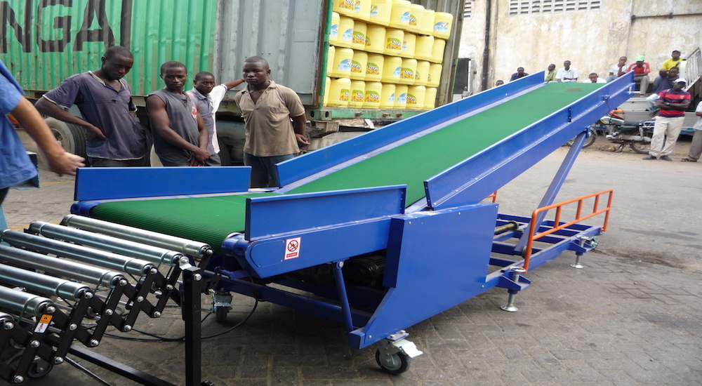 Container Loading Conveyor, Automated Conveyor Systems | YiFan