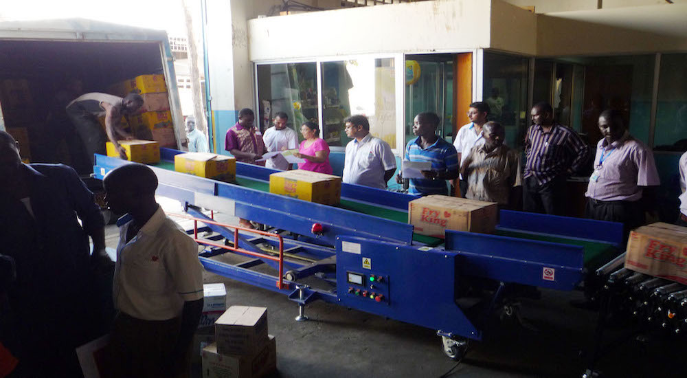 Container Loading Conveyor, Automated Conveyor Systems | YiFan