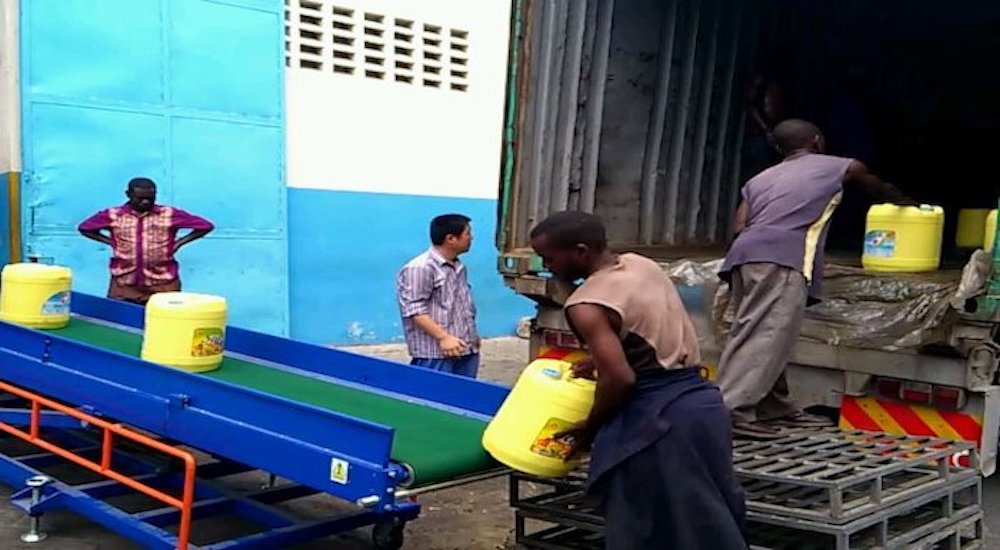 Container Loading Conveyor, Automated Conveyor Systems | YiFan