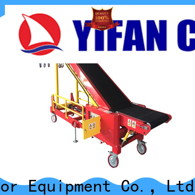 New truck unloading equipment 20ft company for airport | YiFan Conveyor