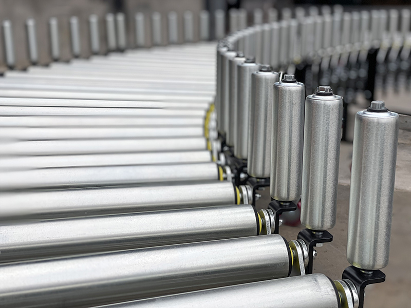 Retractable Powered Roller Conveyor With Side Guide Yifan Conveyor