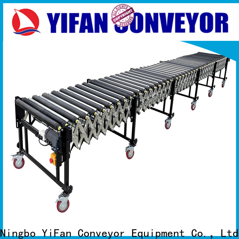 Latest flexible motorized roller conveyor conveyoro factory for dock ...